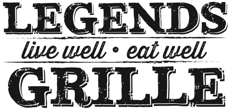 Menu wings burgers salads